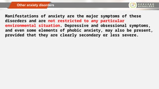 Neurotic disorders department of psychology .pptx