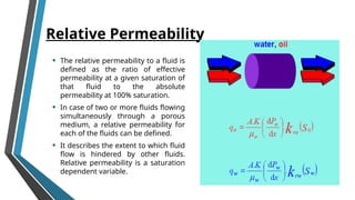 Relative Permeability in Pore Scale Network Modeling | PPTX