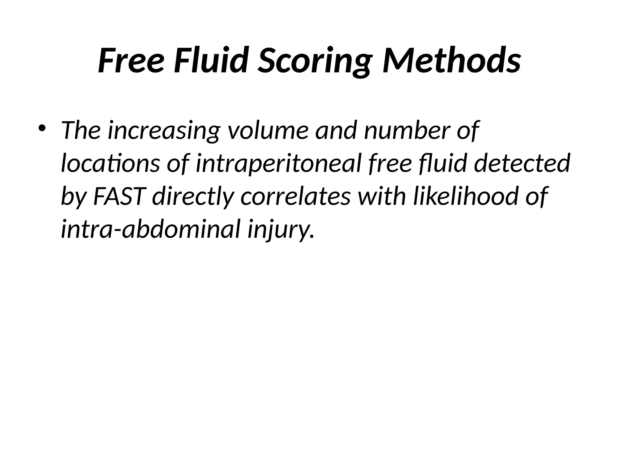 trauma ultrasound - fast and e fast ultrasound | PPTX