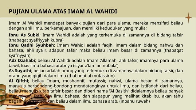 Mengenal Tafsir Al Wajiz Imam Al Wahidi.pptx