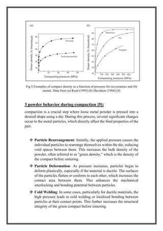Compaction processes of powder metallurgy | PDF