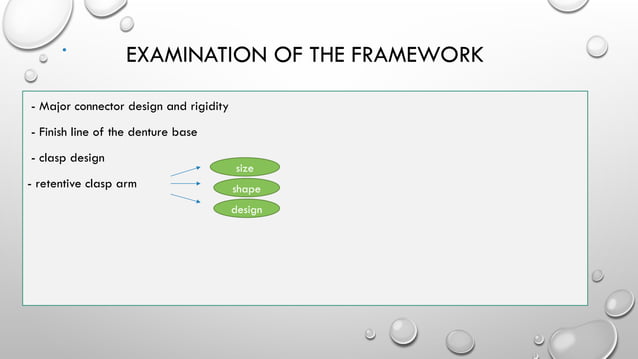 vitallium Removable Partial Denture framework try in | PPT