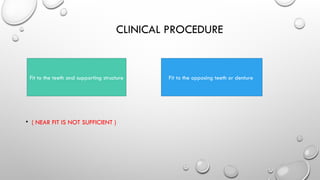 vitallium Removable Partial Denture framework try in | PPTX
