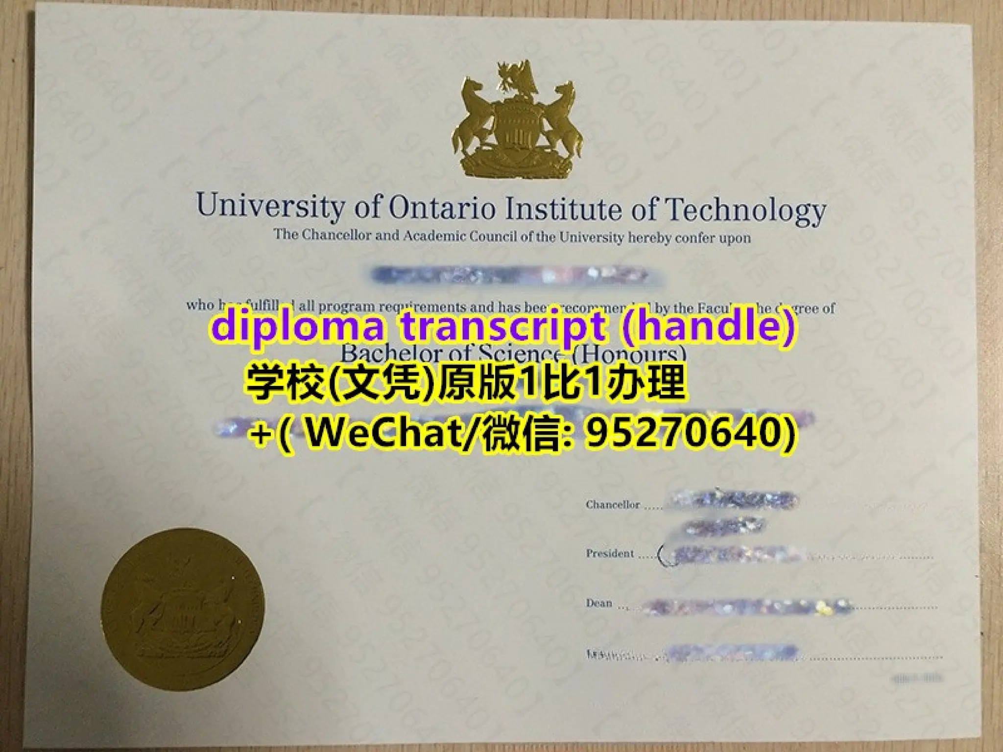 University of Ontario Institute of Technology degree offer diploma ...