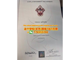 City, University of London degree offer diploma Transcript | PPT