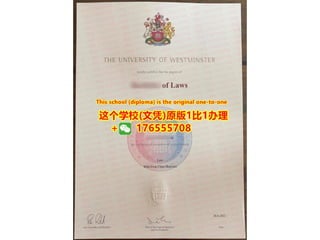 University of Westminster degree offer diploma Transcript | PPT