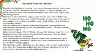 🎄 WorkBook з англійської мови "The Grinch" 🎄 | PPT