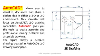 Mechanical and Engineering Drawing with AutoCAD | PPTX