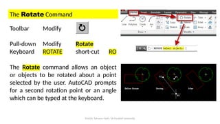 Mechanical and Engineering Drawing with AutoCAD | PPTX