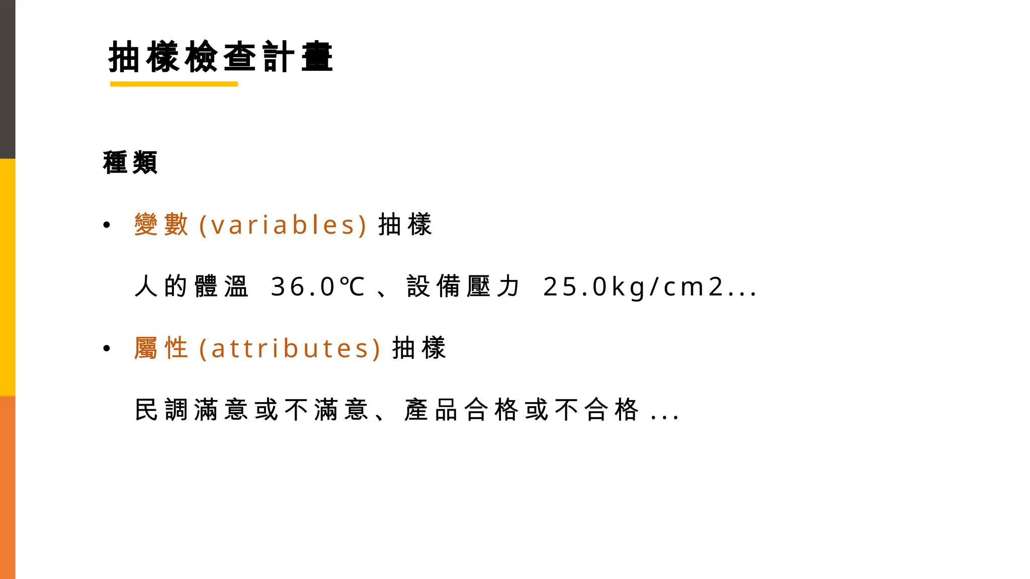 Inspection and sampling, Inspection and sampling | PPT