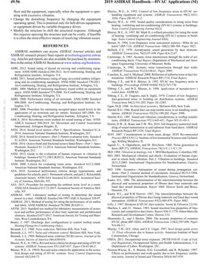 ASHRAE 2019 CHAPTER 48. NOISE AND VIBRATION CONTROL | PDF