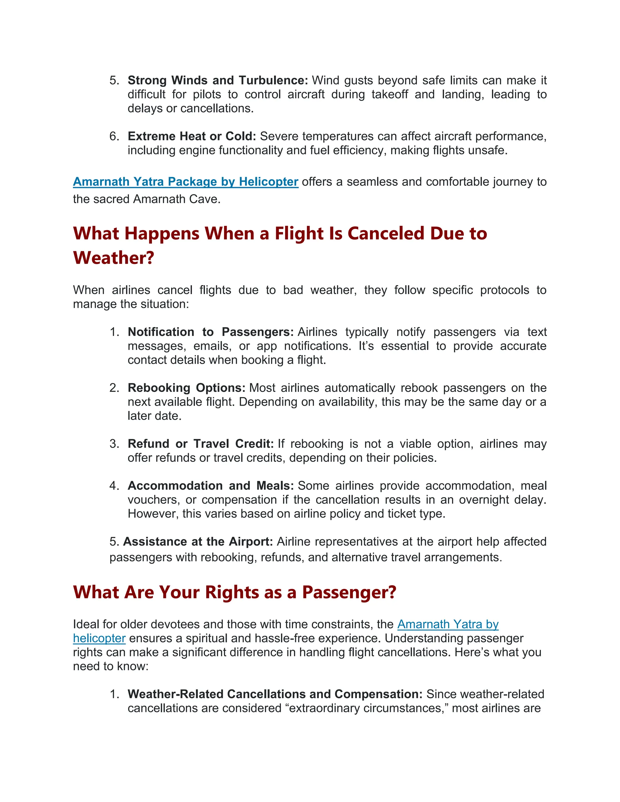 Flight Cancellations Due to Bad Weather? Here’s What You Need to Know ...