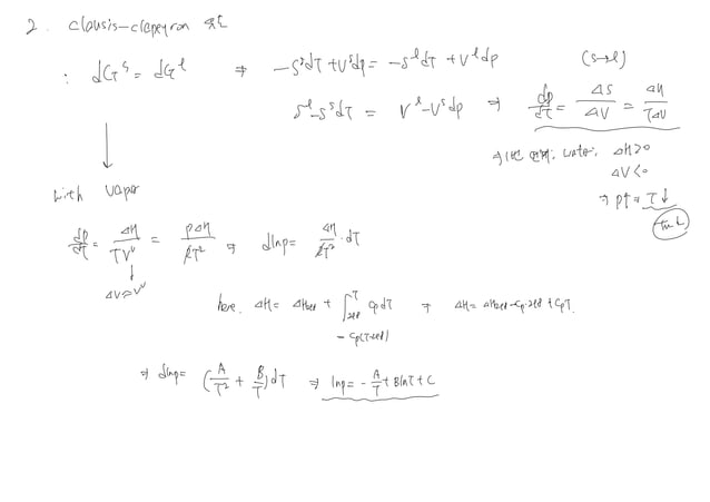 energy thermodynamics equation table presentation | PDF