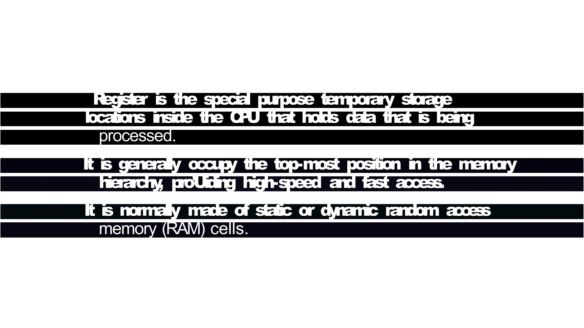 Explaining the mechanism of the central processing unit that operates ...