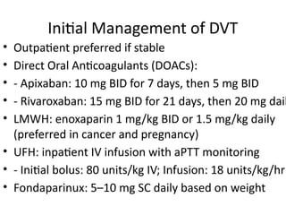 سكوراتdvt and pulmonaryembolismslides.pptx
