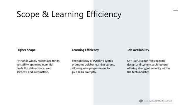 Difference between Python and C Language.pptx