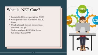 .NET Core Vs .NET Framework: Detailed Comparison-2025 Edition | PPTX