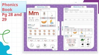 Letter m .sounds and examples and photos | PPTX