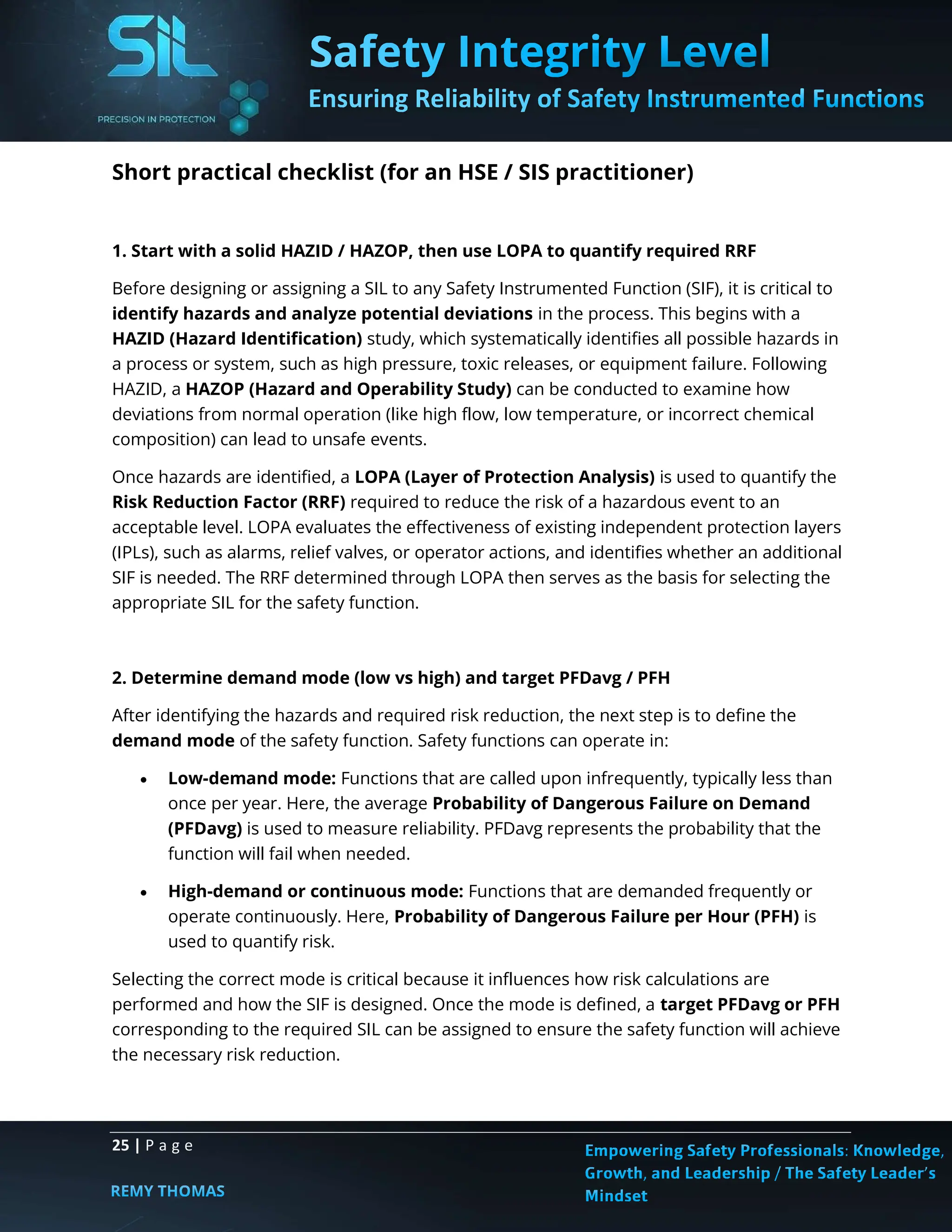 𝗦𝗮𝗳𝗲𝘁𝘆 𝗜𝗻𝘁𝗲𝗴𝗿𝗶𝘁𝘆 𝗟𝗲𝘃𝗲𝗹 on Oil Gas Industry | PDF