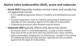 Endocarditis of heart tissue in cardiology.pptx