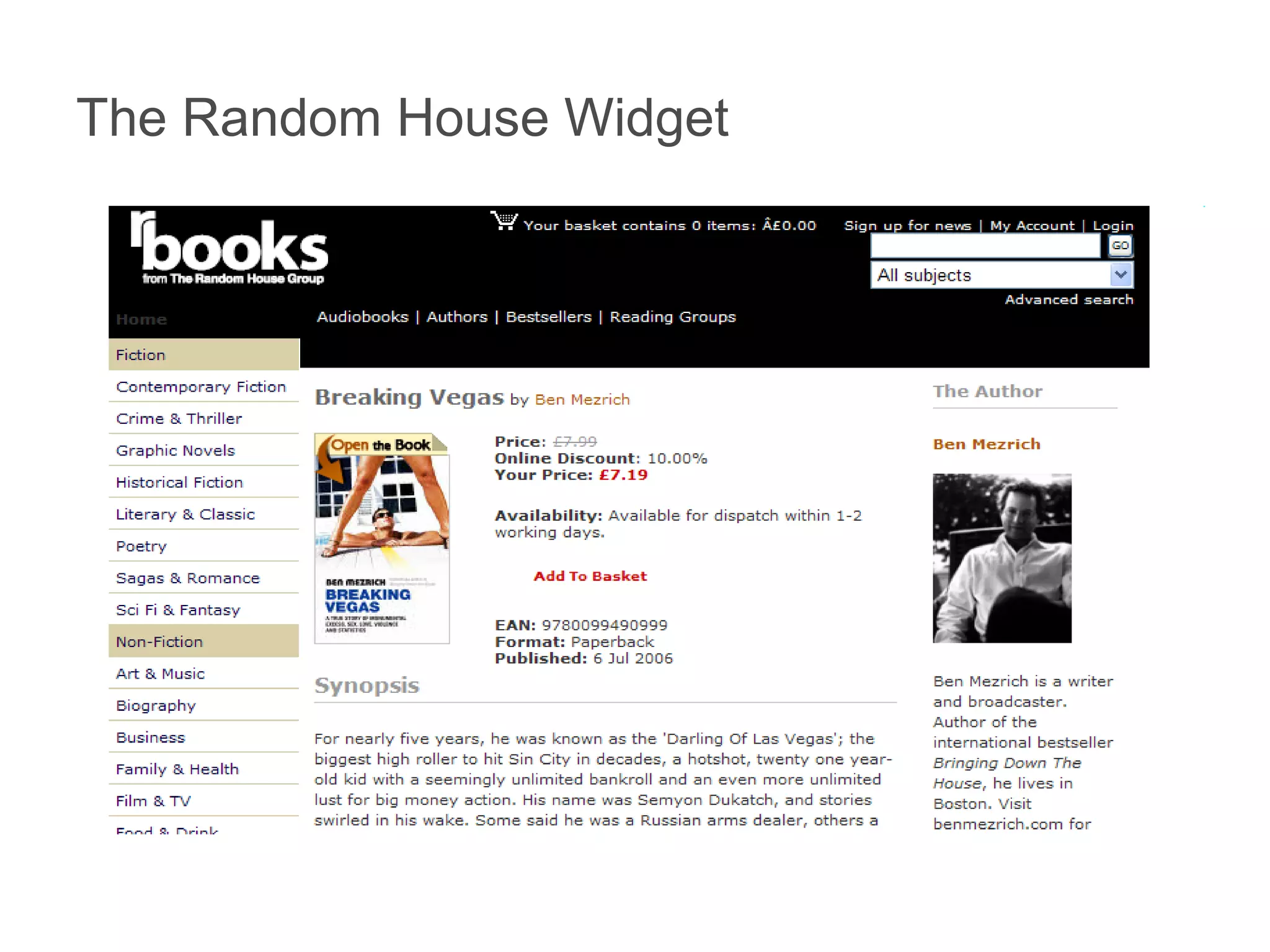 Random House Widget | PPT
