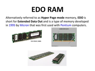 Random access memory | PPT
