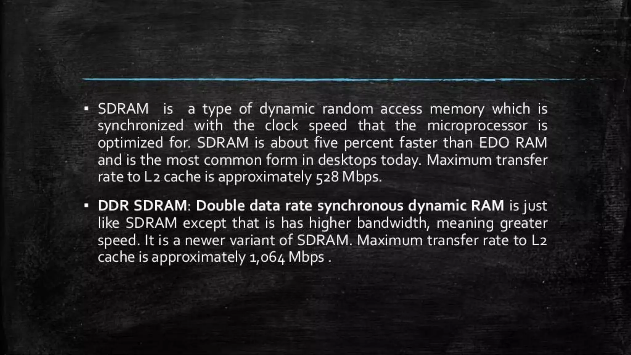 Random access memory | PPT | Data Storage and Warehousing | Computing