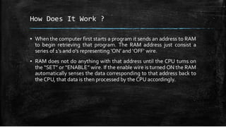 Random access memory | PPT