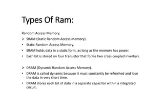Random access memory | PPTX