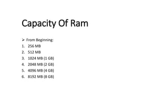 Random access memory | PPTX