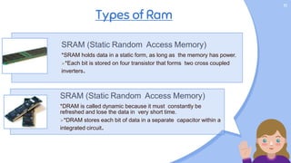 Random access memory | PPTX