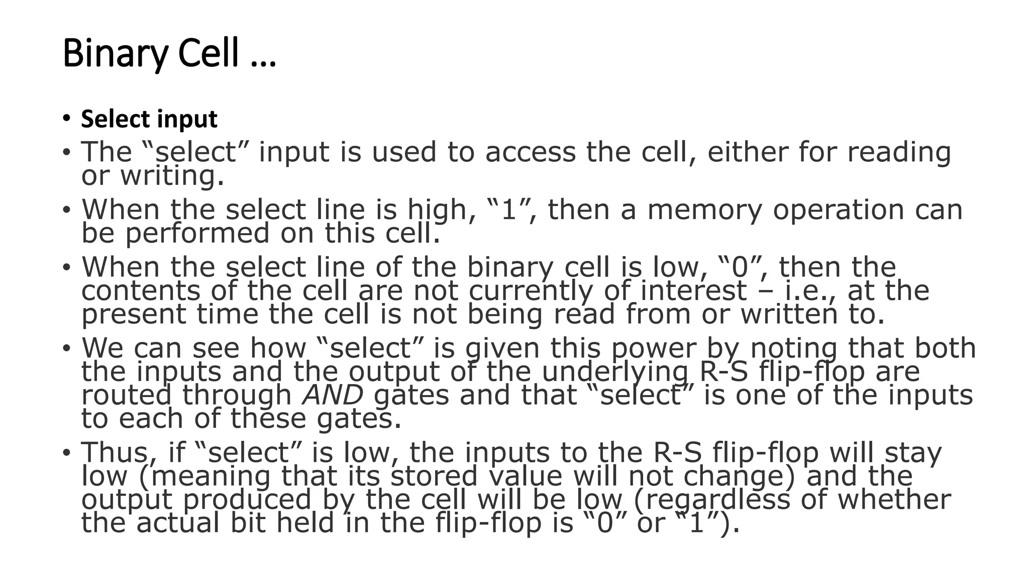 digital logic design: random Access Memory.pptx