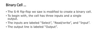 digital logic design: random Access Memory.pptx