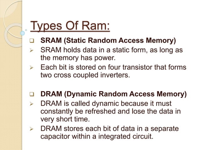 Random access memory | PPT