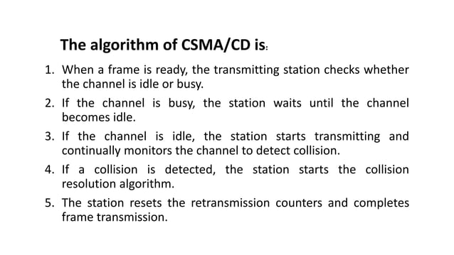 Random Access Protocols Topicc In Tcpippptx Operating Systems Computer Software And