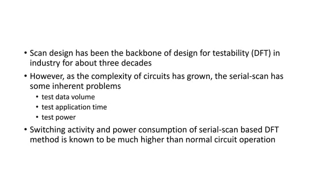Random access scan | PPT
