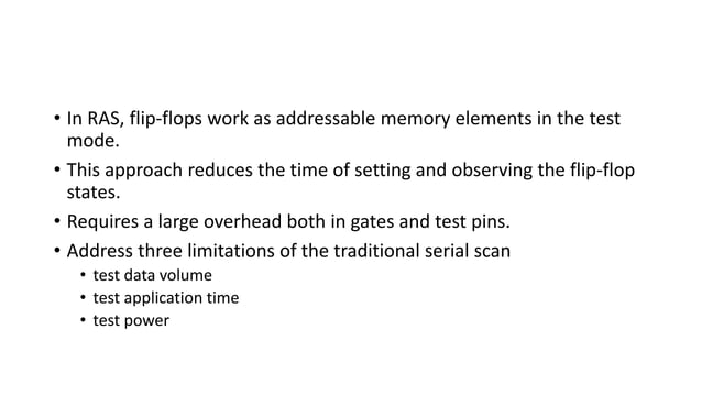 Random access scan | PPT
