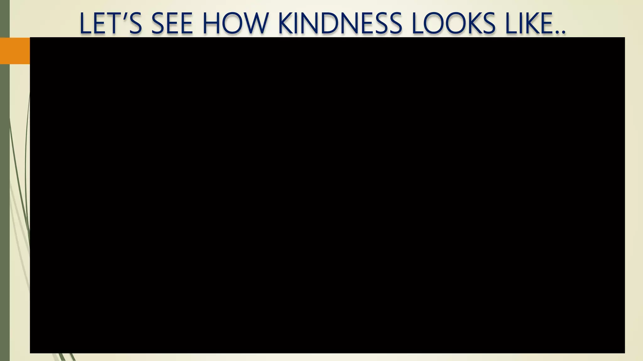 Random acts of kindness | PPTX