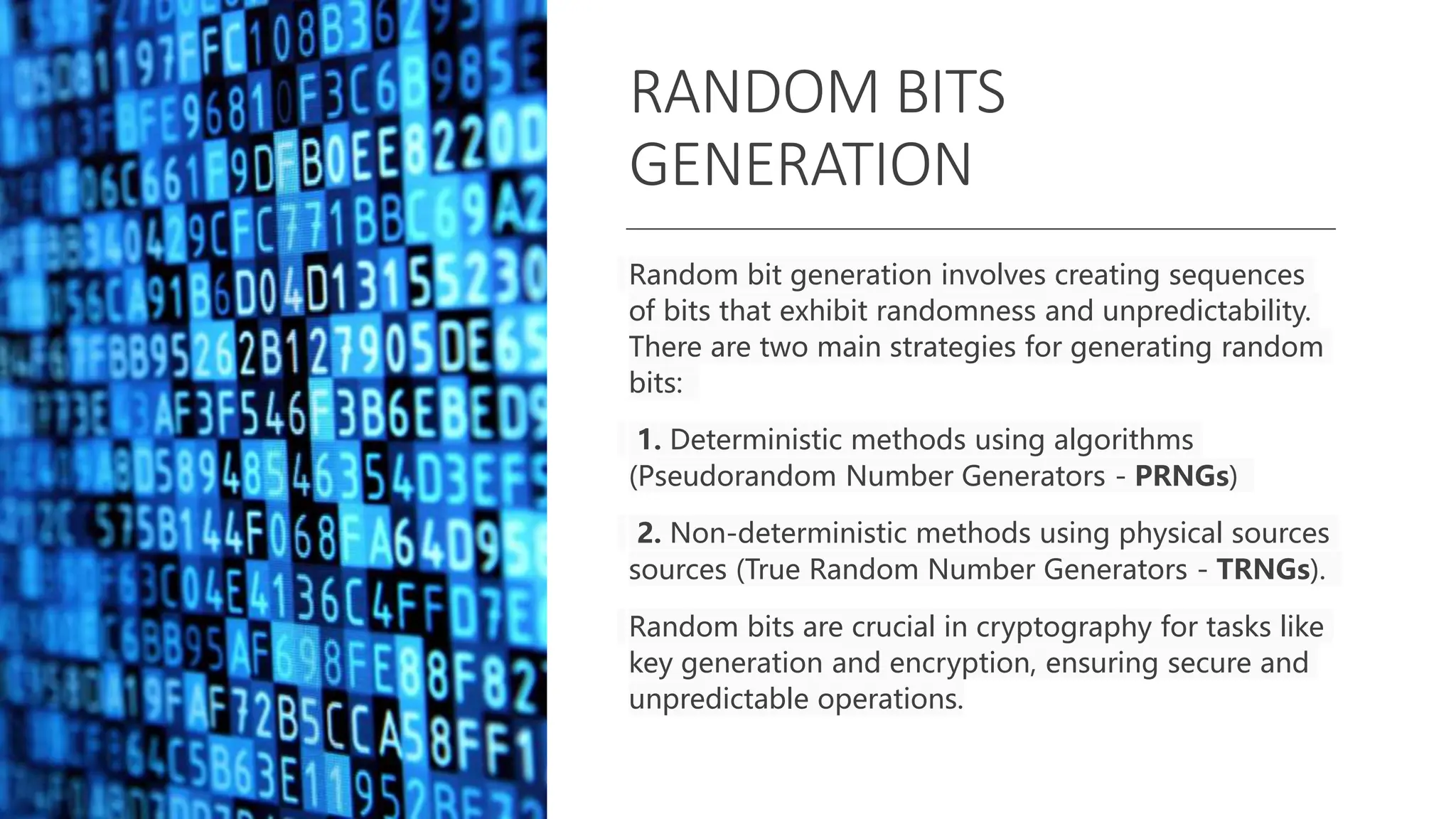 Random Bit Generation And Stream Cipher Pptx
