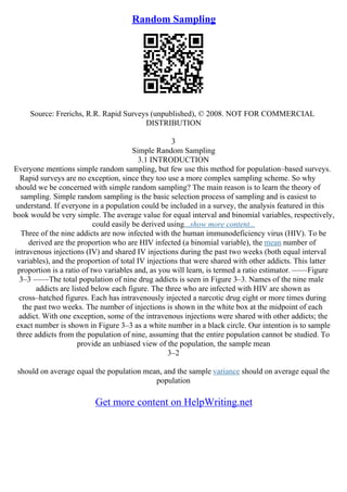 Random Essay | PDF