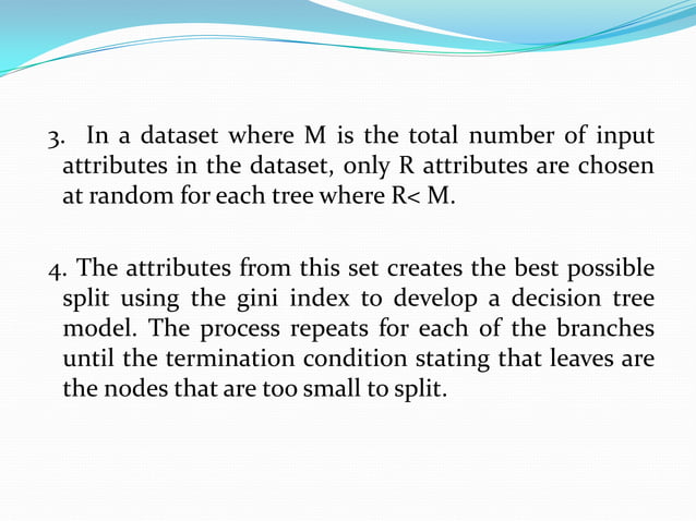 Random forest | PPTX