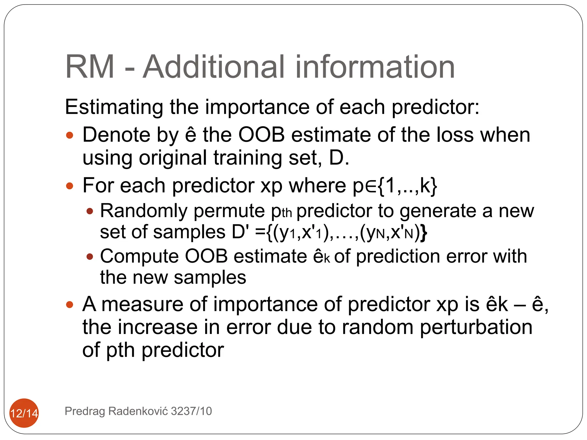 Algoritma Random Forest beserta aplikasi nya | PPTX