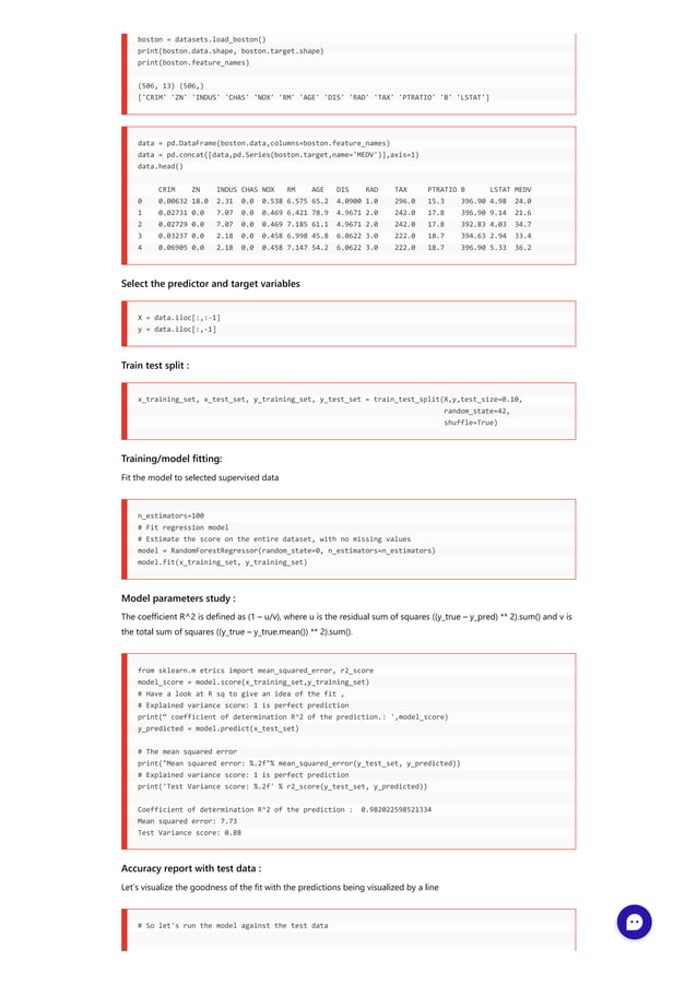 Random Forest Algorithm For Regression A Beginners Guide Pdf