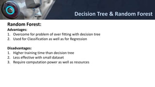 Random forest and decision tree | PPTX