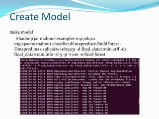 Random forest using apache mahout | PDF