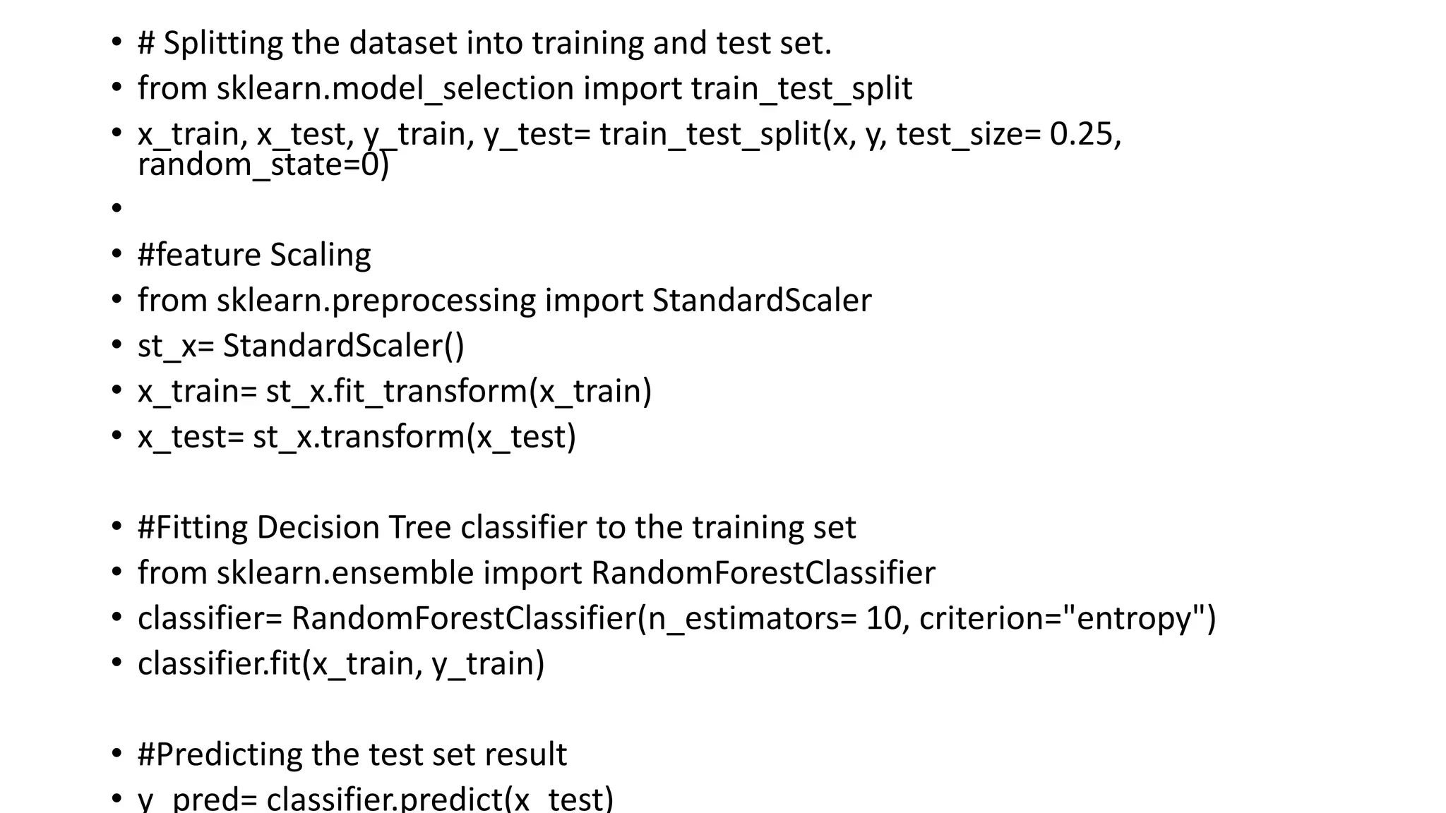 Random Forest Decision Tree.pptx | Technology Industry | Industries