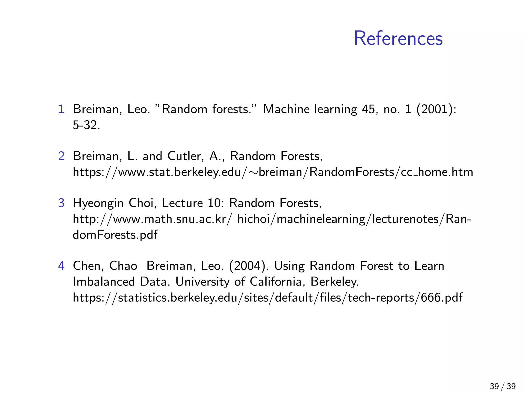 Random Forest | PDF