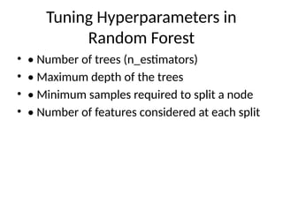 Seminar PPT on Random Forest Tree Algorithm | PPT