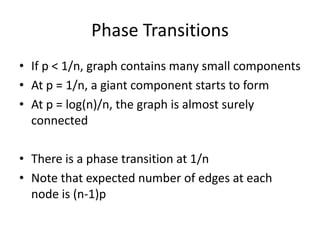 Random graph models | PPT