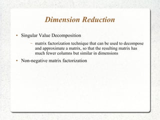 Word Space Models & Random indexing | PPT
